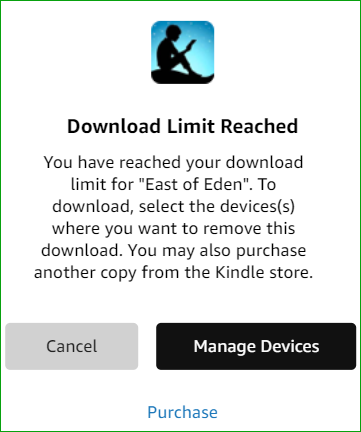 Download limit reached