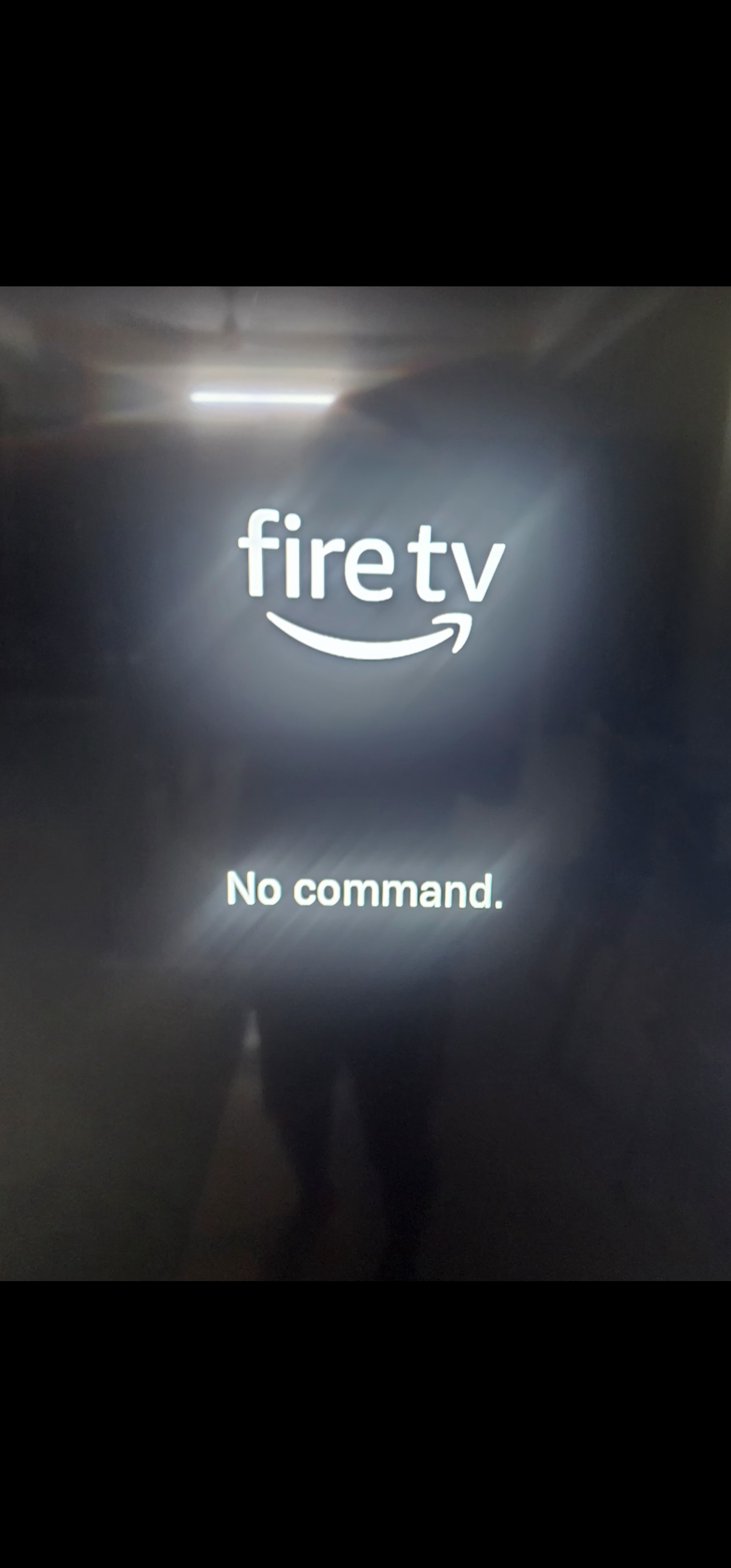 Fire TV Stick shows no command screen on start